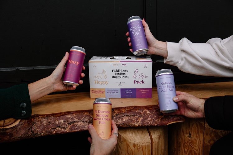 Field House - Fox Box Hoppy 8 Pack - Strath Liquor Merchants