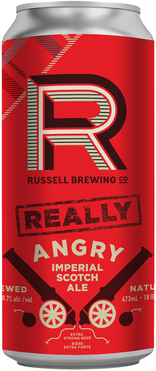 Russell - Really Angry Imperial Scotch Ale Tall Can - Strath Liquor ...